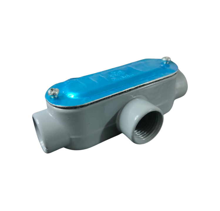 CONDULETA EN ALUMINIO ROSCADA T 1/2″ | CONDULETA INYECTADA TIPO T 1/2 ...